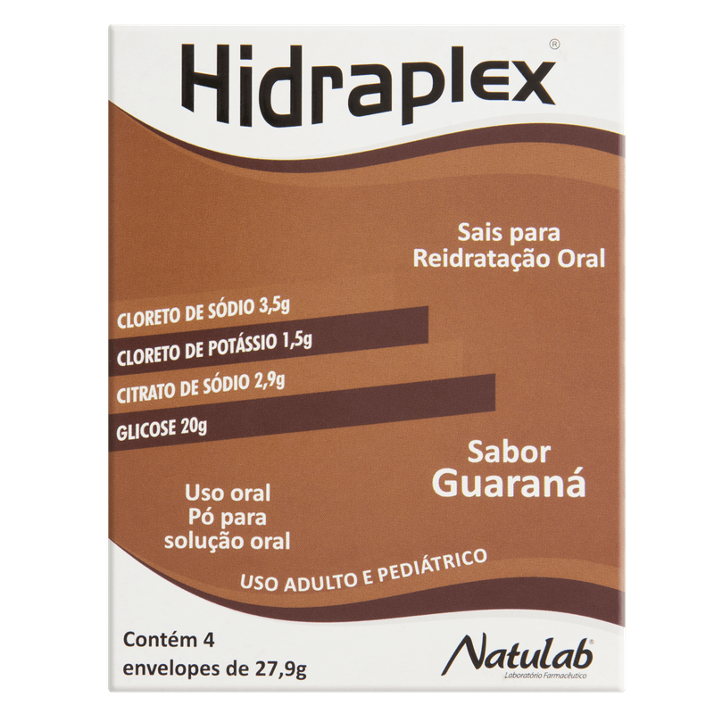 HIDRAPLEX GUARANA C/ 4 ENVELOPES