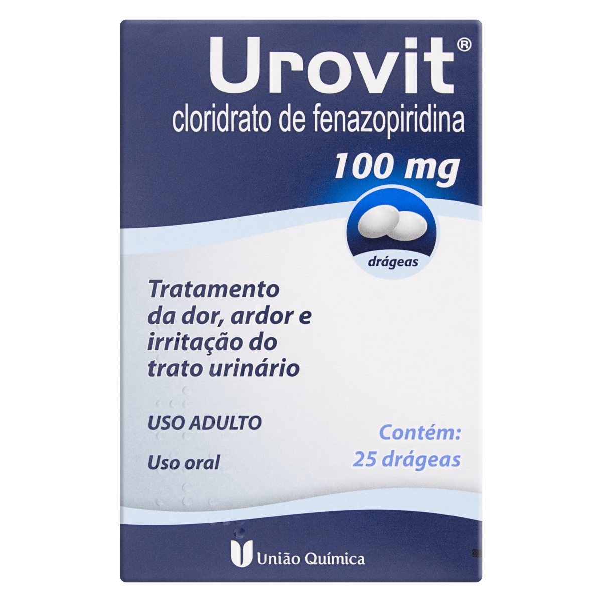 UROVIT 100MG 25 CPRS