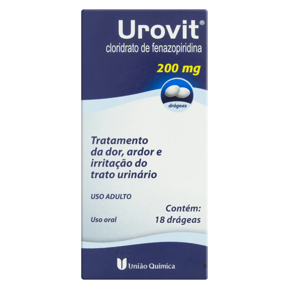 UROVIT 200MG 18 CPRS