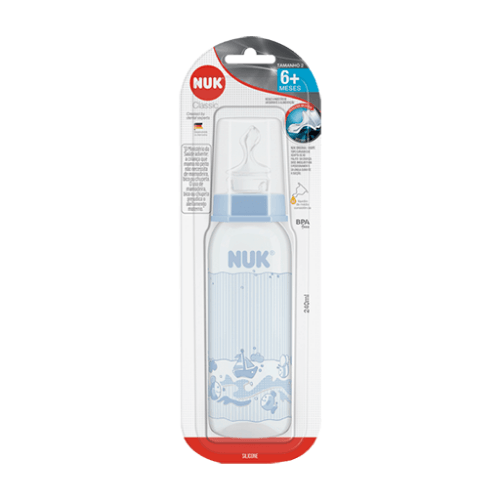 MAMAD NUK BLUE 240ML S2 - PA7051-2B