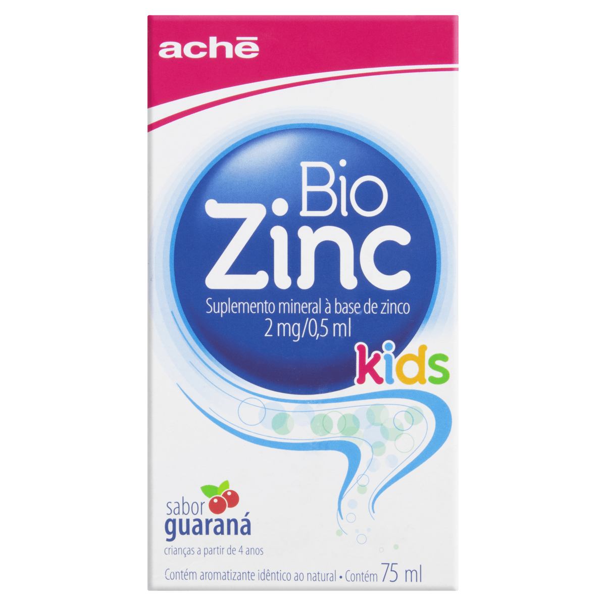 BIOZINC KIDS SOL 2MG 75ML