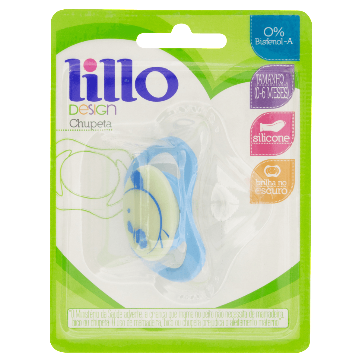 LILLO CHUP DESIGN GLOW N1 ORTO SIL AZUL - 618820