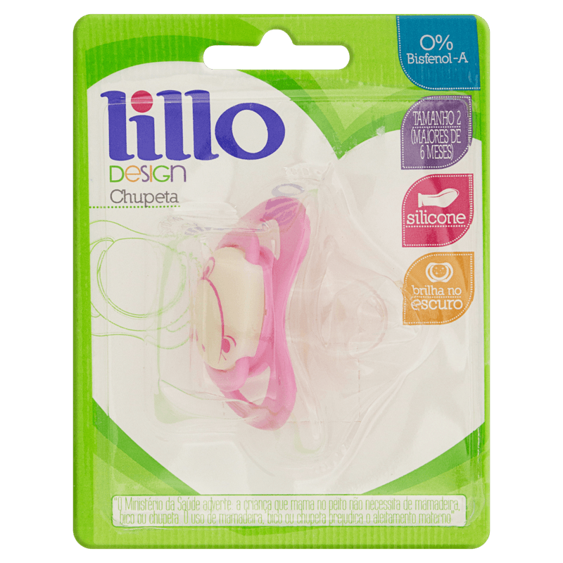 LILLO CHUP DESIGN GLOW N2 ORTO SIL ROSA - 618930