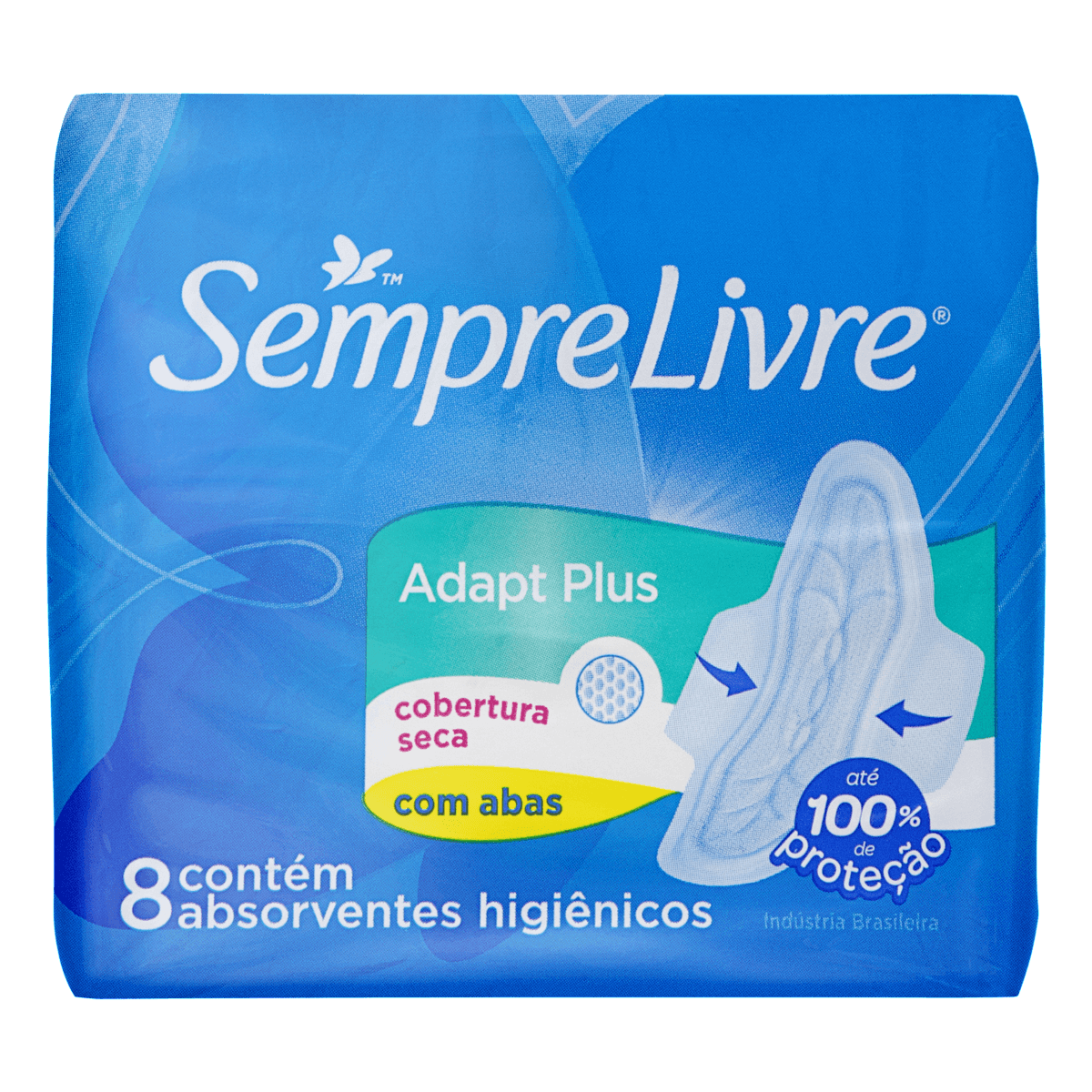 ABSOR S LIVRE FIT MAX SECA C/ABAS C/8