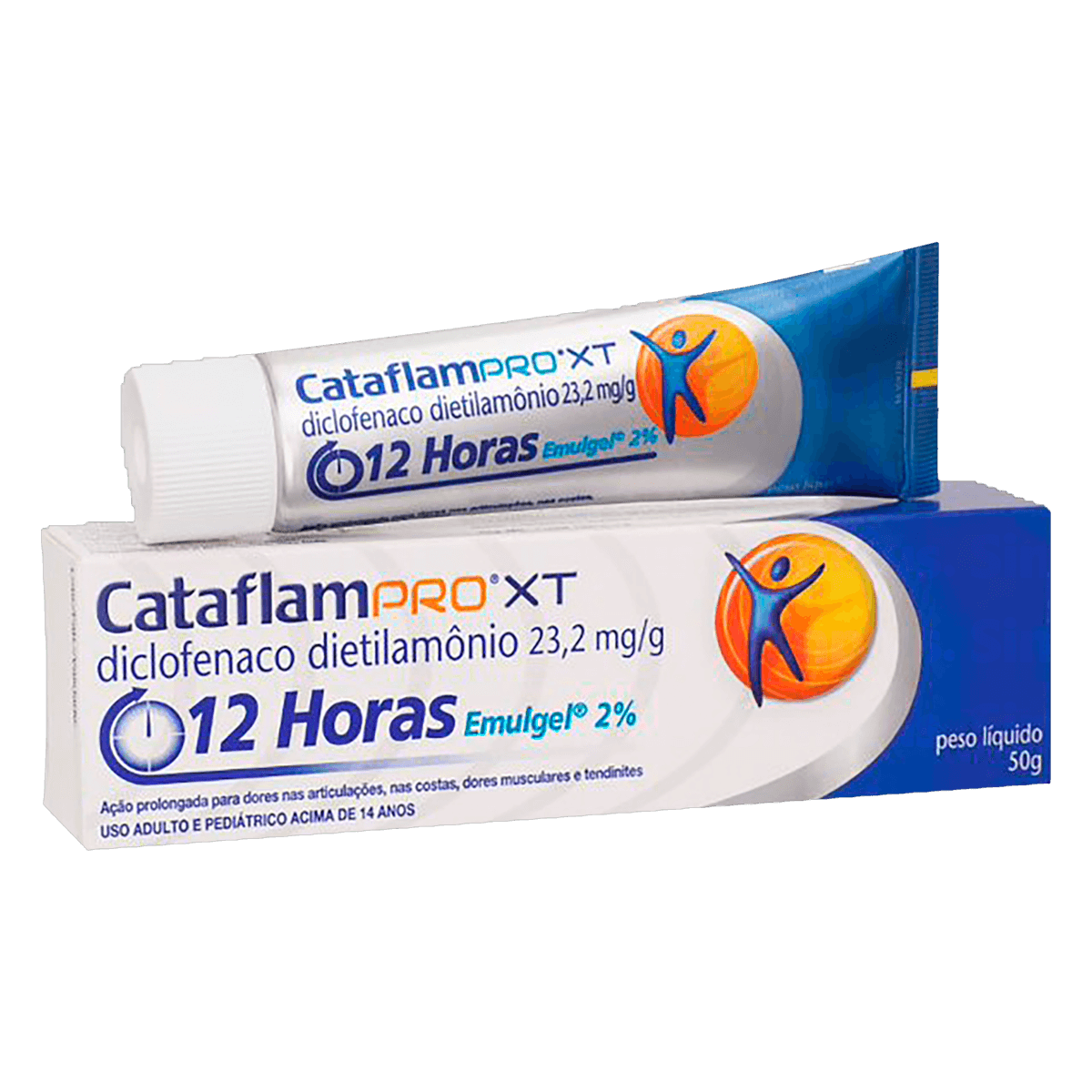 CataflamPRO XT Emulgel Analgésico Anti-Inflamatório para Tratamento da ...