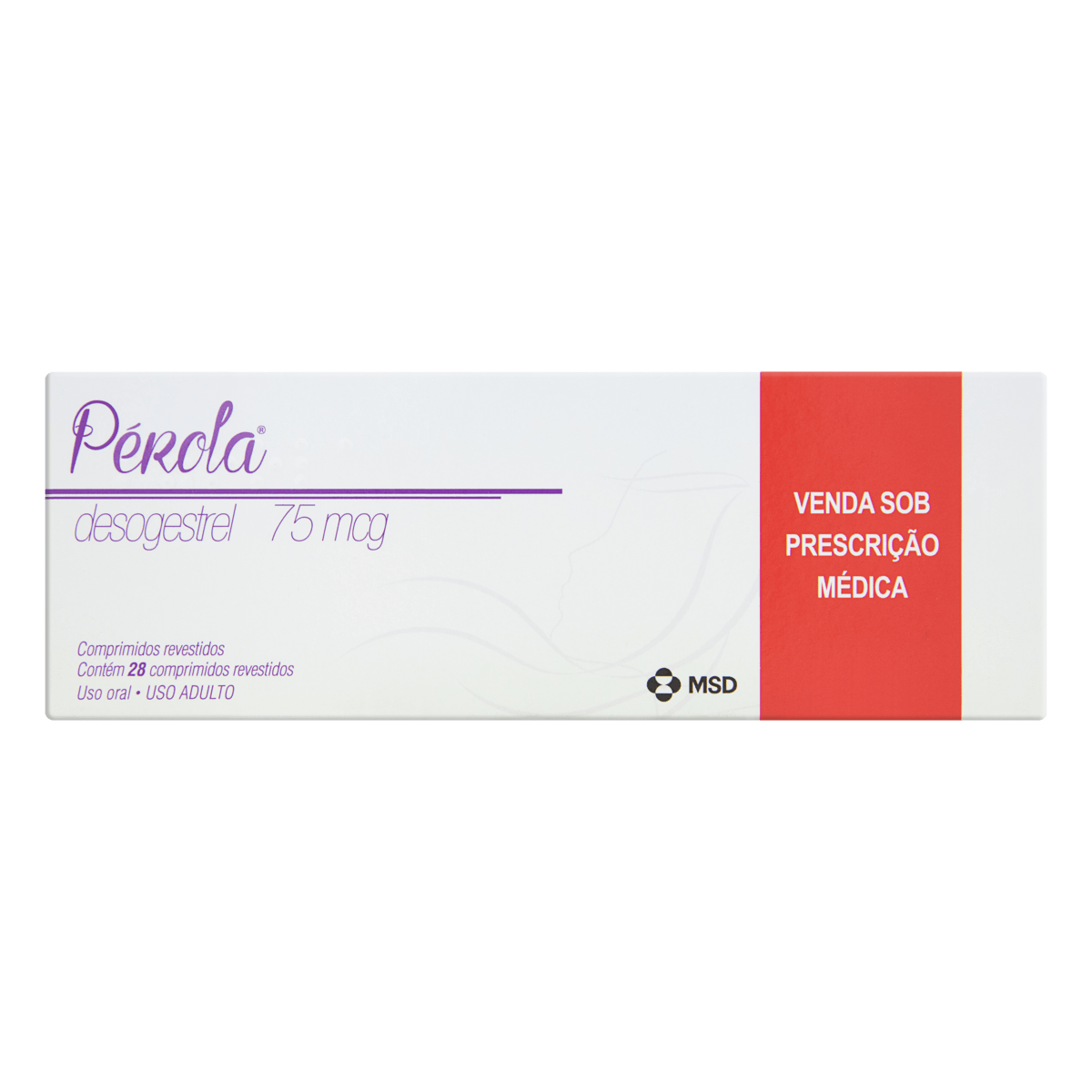 Perola 75mcg Supera 28 Comprimidos