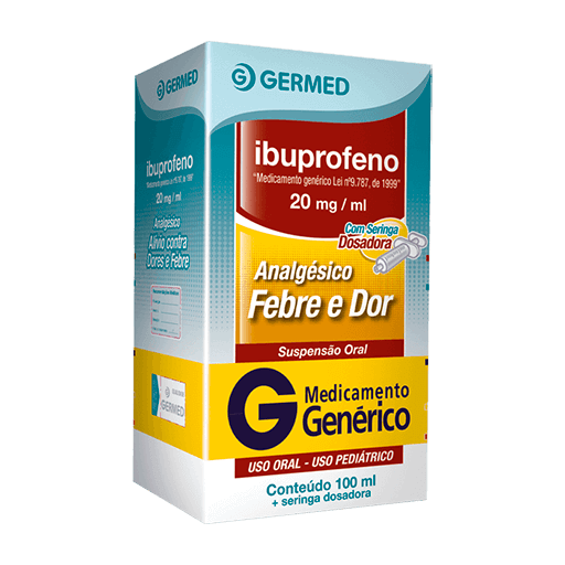 IBUPROFENO SUSP 100ML - GERM(G)