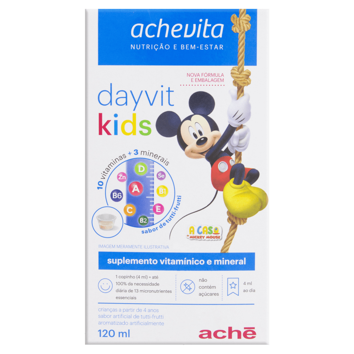 DAYVIT KIDS SUSP 120ML