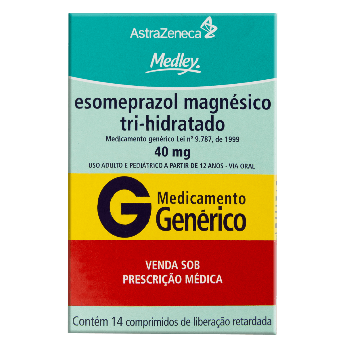 ESOMEPRAZOL MAG 40MG 14 CPRS - MED(G)