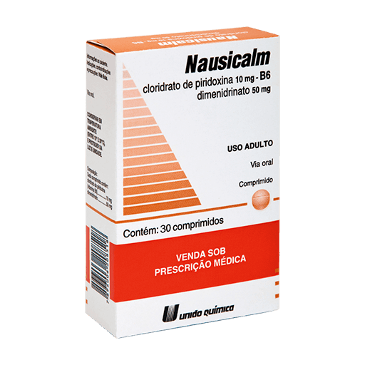 NAUSICALM 50 + 10MG 30 CPRS