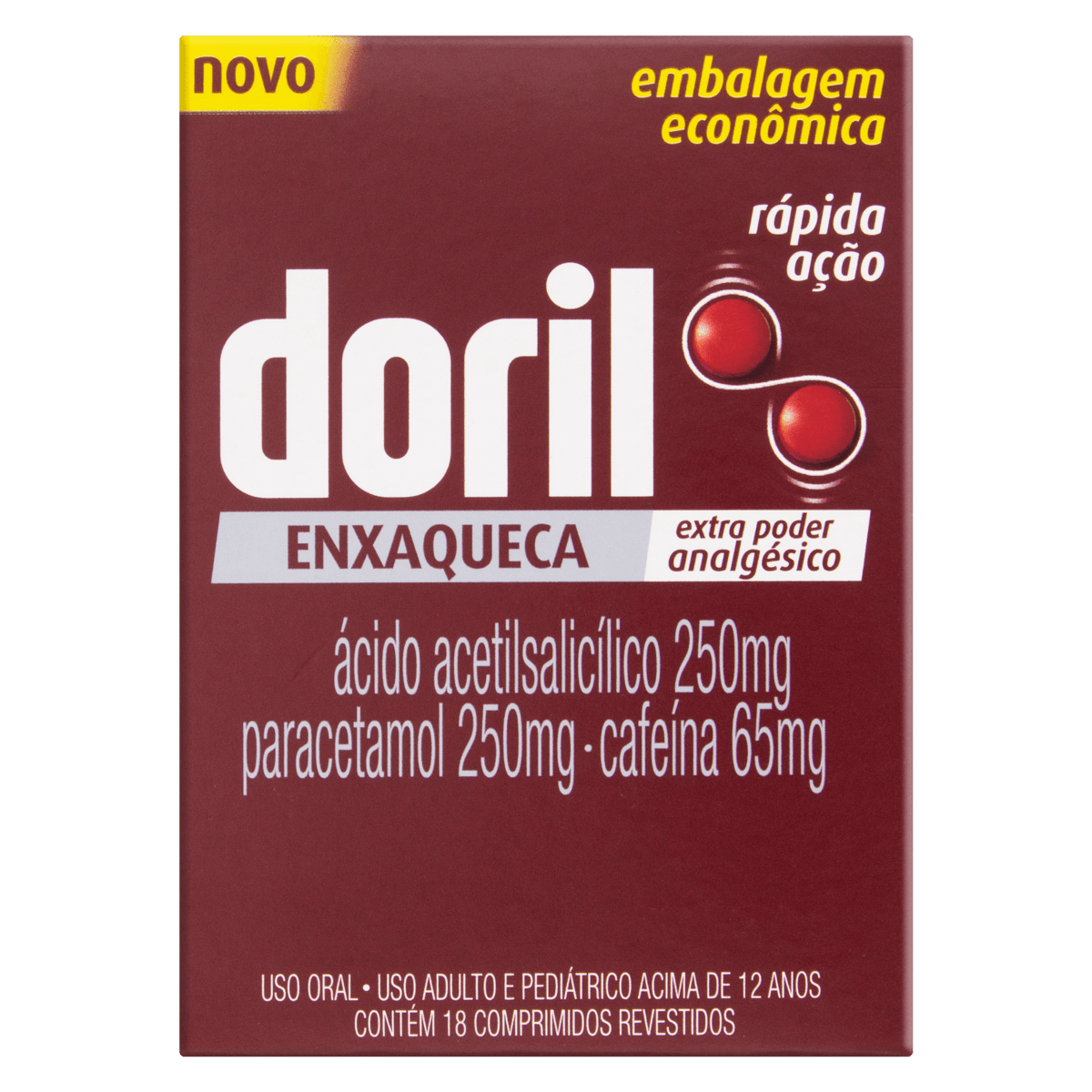 Doril Enxaqueca 18 Comprimidos