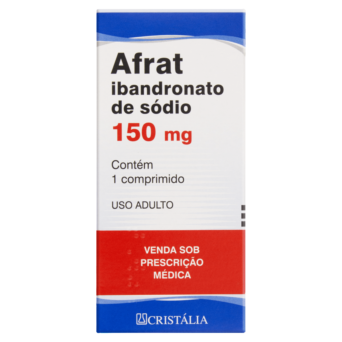 Afrat 150mg Cristália 1 Comprimido