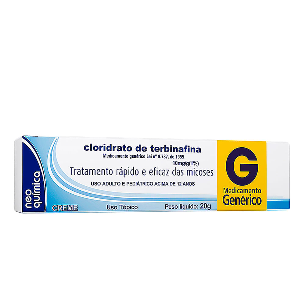 CLO TERBINAFINA 1% CR 20G - NEO (G)