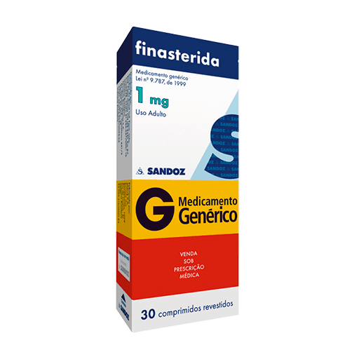 FINASTERIDA 1MG 30 CPRS - SAND (G)