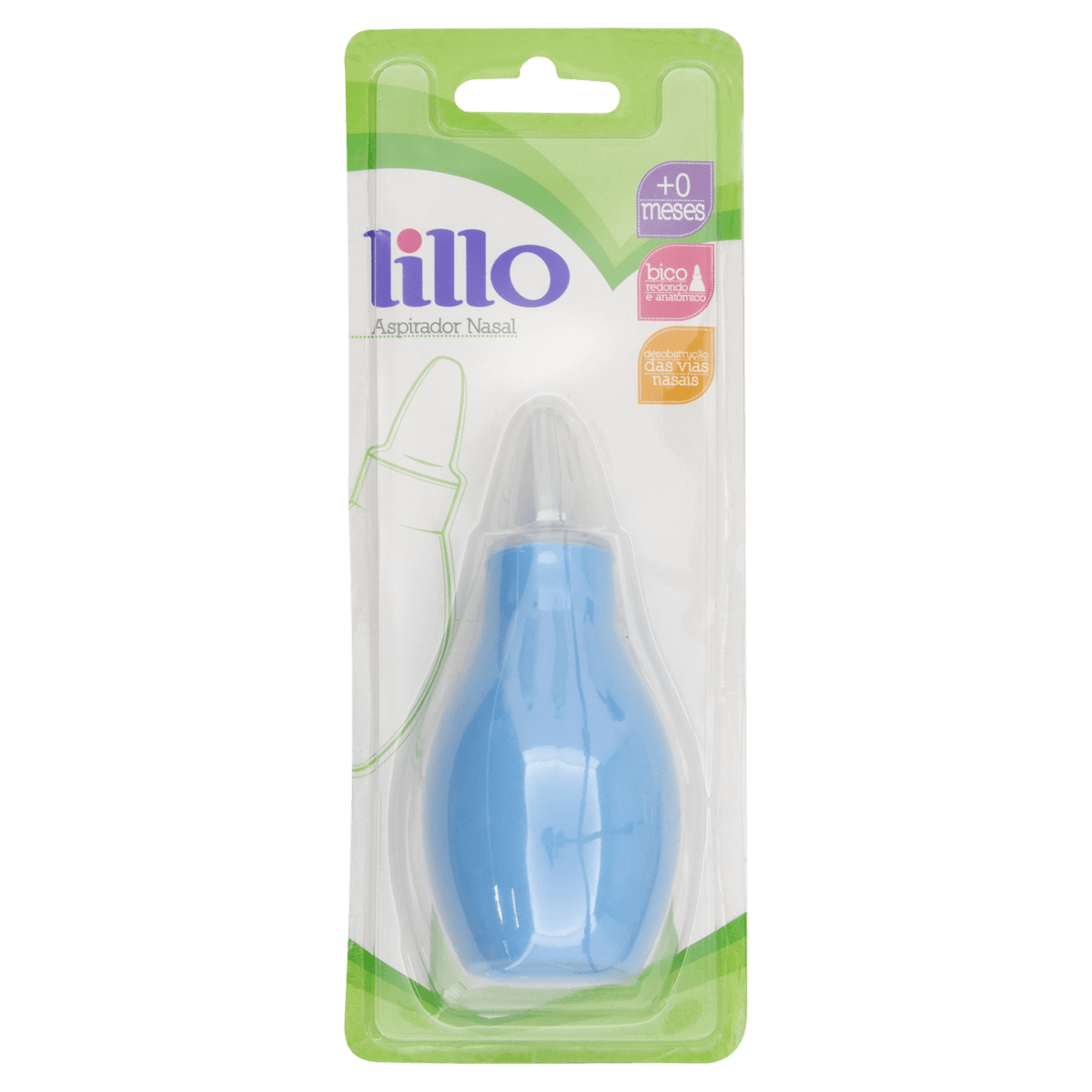 LILLO ASPIRADOR NASAL AZUL 654120