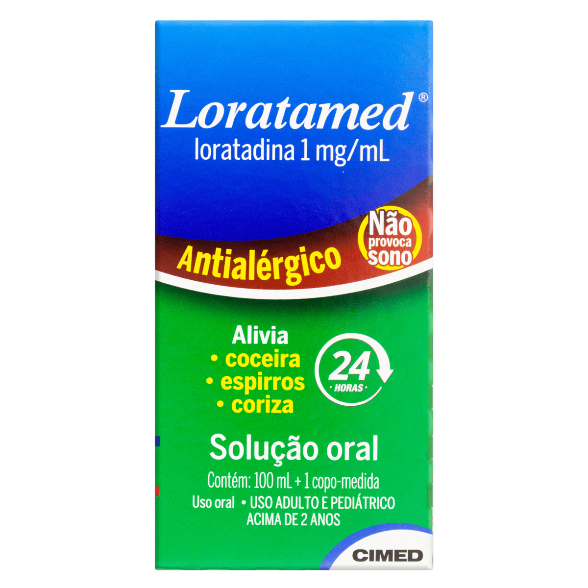 Xarope Loratamed 1mg Cimed 100ml
