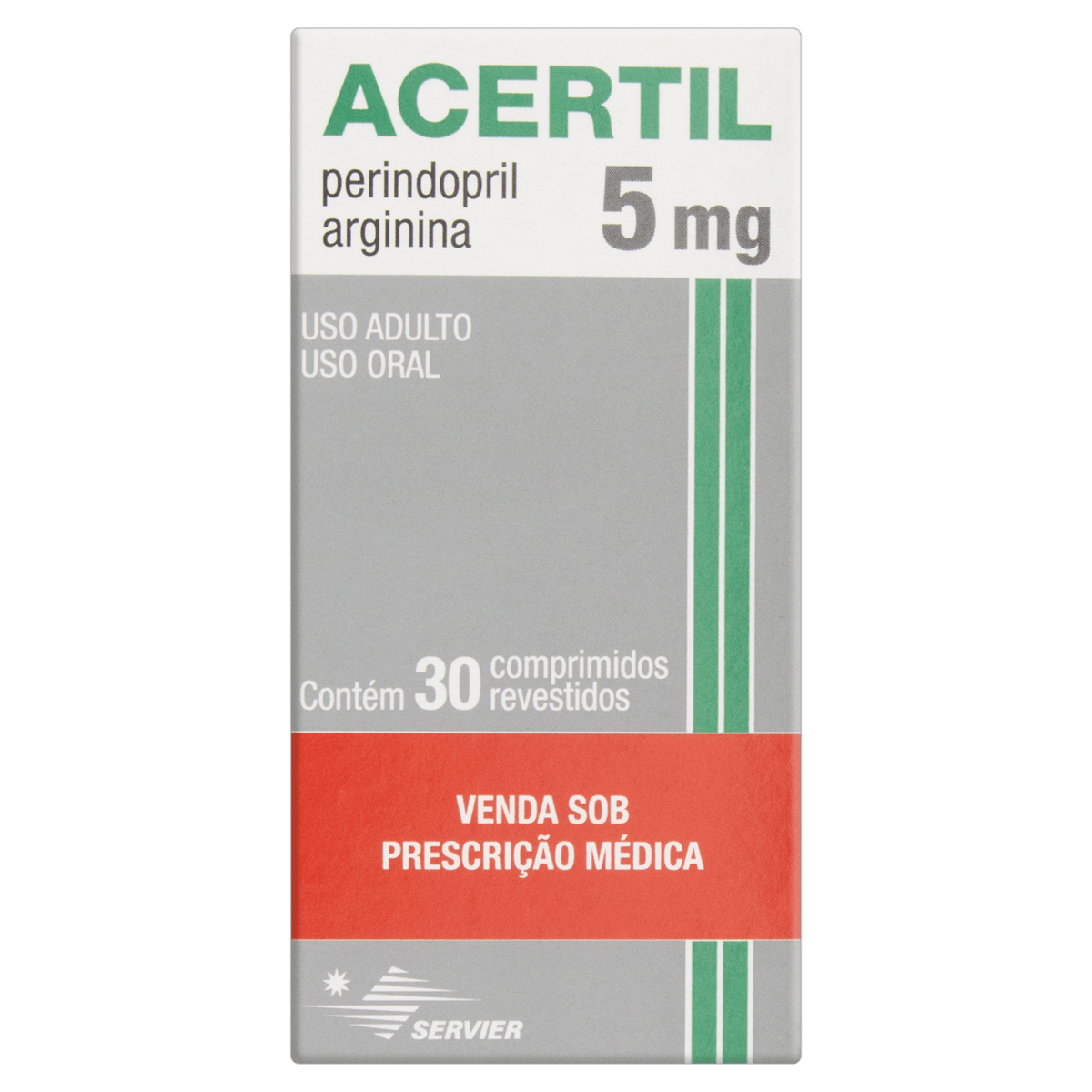 Acertil 5mg Servier 30 Comprimidos Revestidos