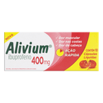 Alivium 400mg Mantecorp Farmasa 10 Cápsulas
