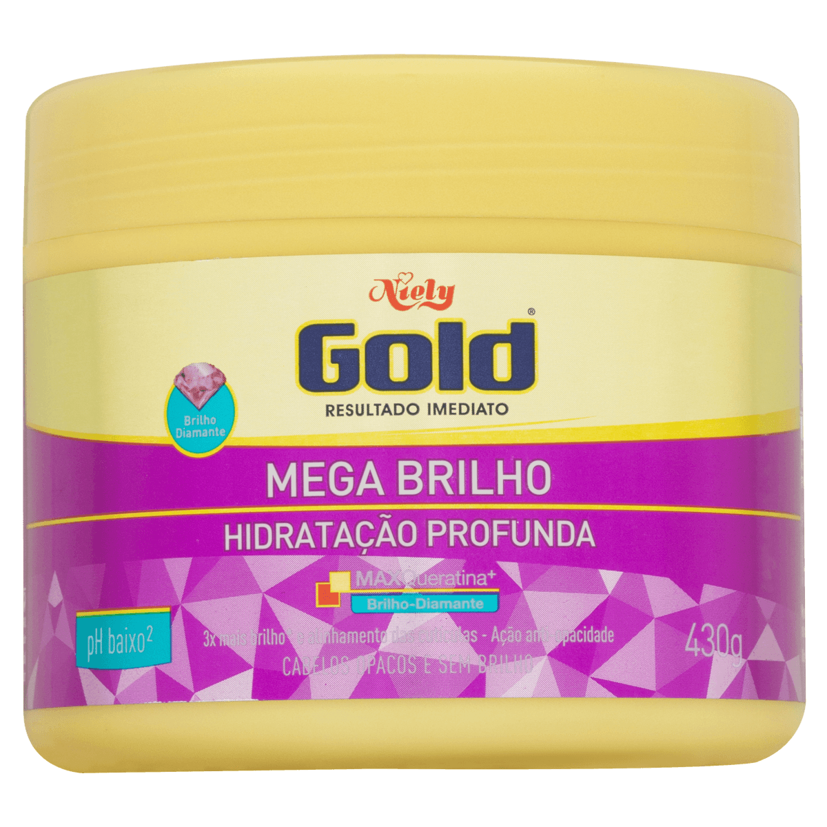 NIELY GOLD MEGA BRILHO MASC 430G