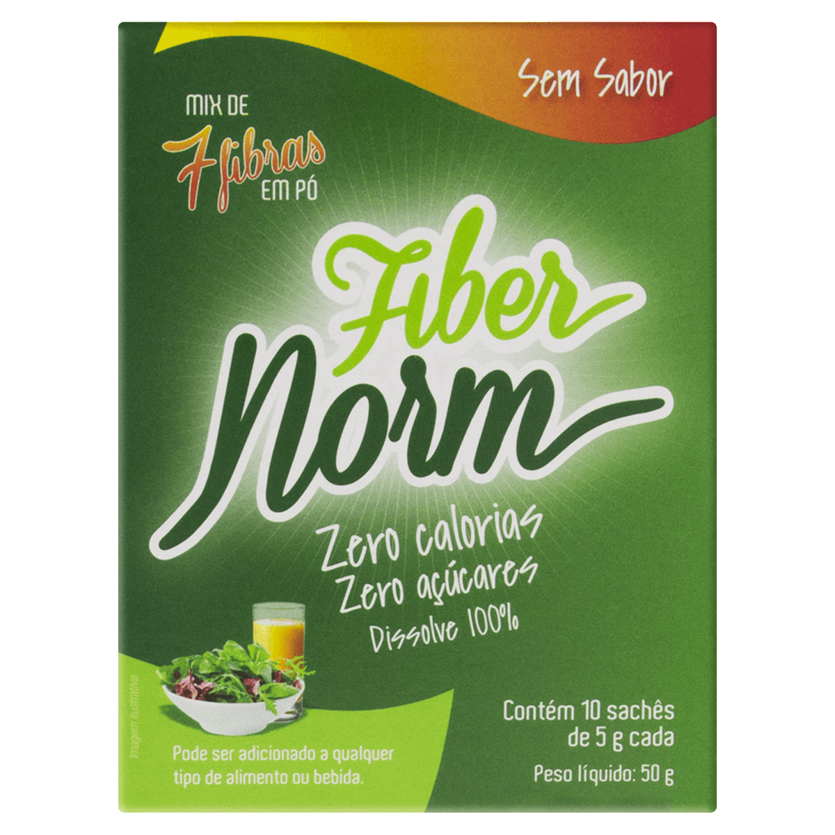 FiberNorm 10 sachês de 5g