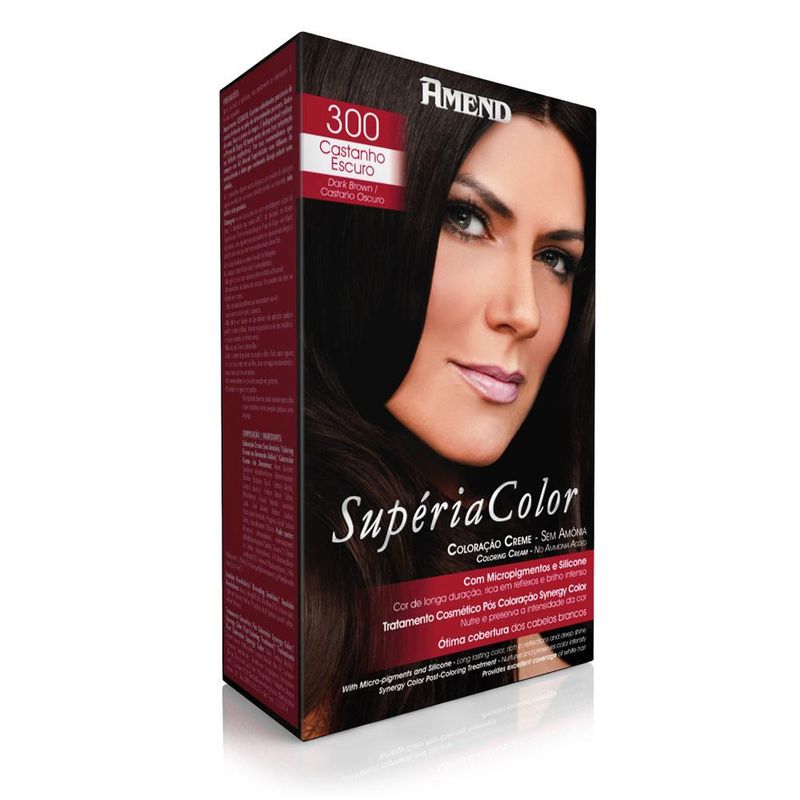 TINT AMEND SUPERIA COLOR CASTANHO ESCURO 300@
