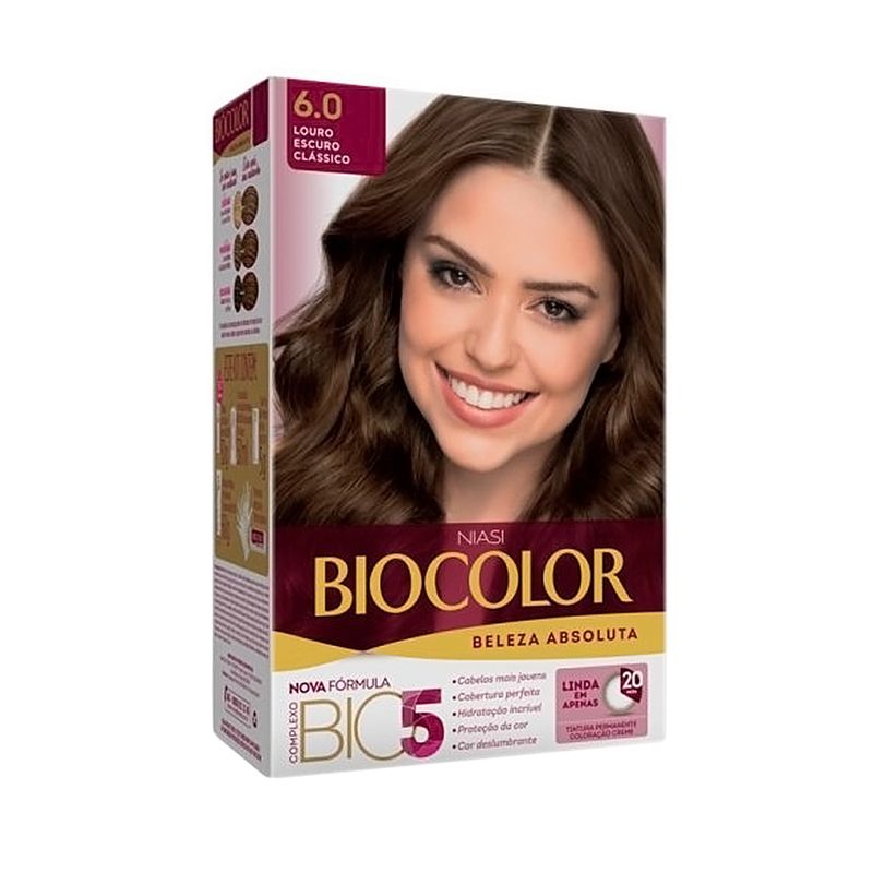 TINT BIOCOLOR LOURO ESCURO 6.0