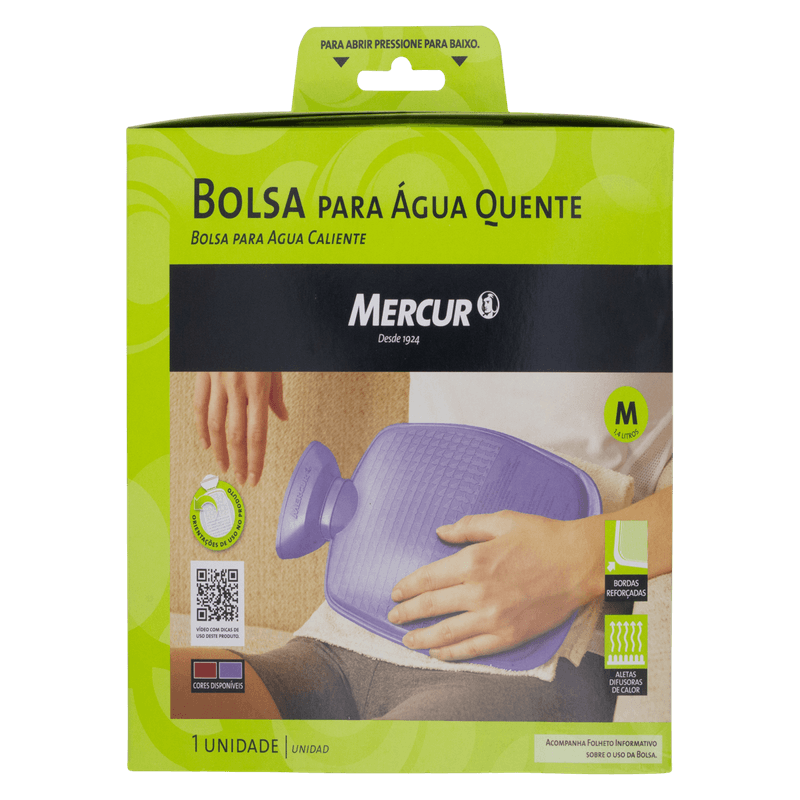 BOLSA P/ AGUA QUENTE LILAS M MERCUR - BC0013 BOLSA P/ AGUA QUENTE LILAS M MERCUR - BC0013