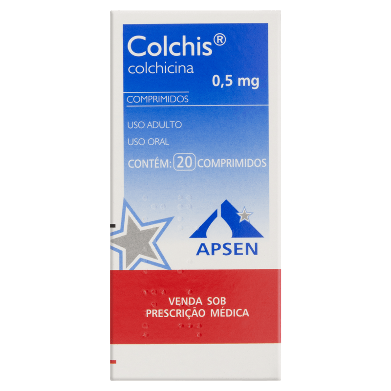 Colchis 0,5mg Apsen 20 Comprimidos