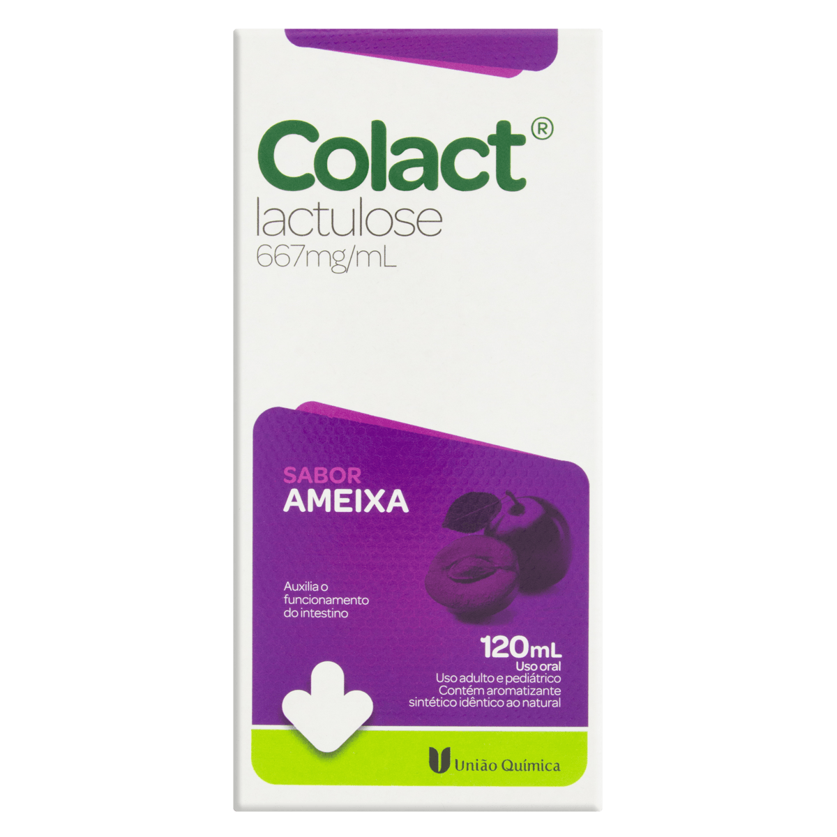 Colact Xarope Ameixa União Química 120ml