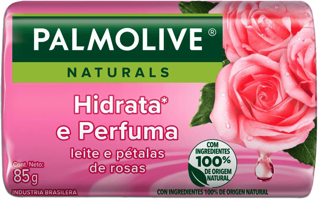 PALMOLIVE NATURALS HIDRAT PERF ROSAS SAB 85G