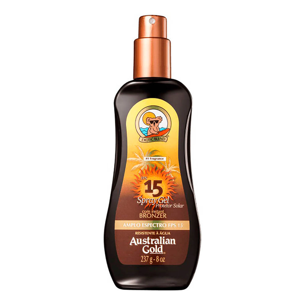AUSTRALIAN GOLD FPS 15 SPRAY GEL 237ML