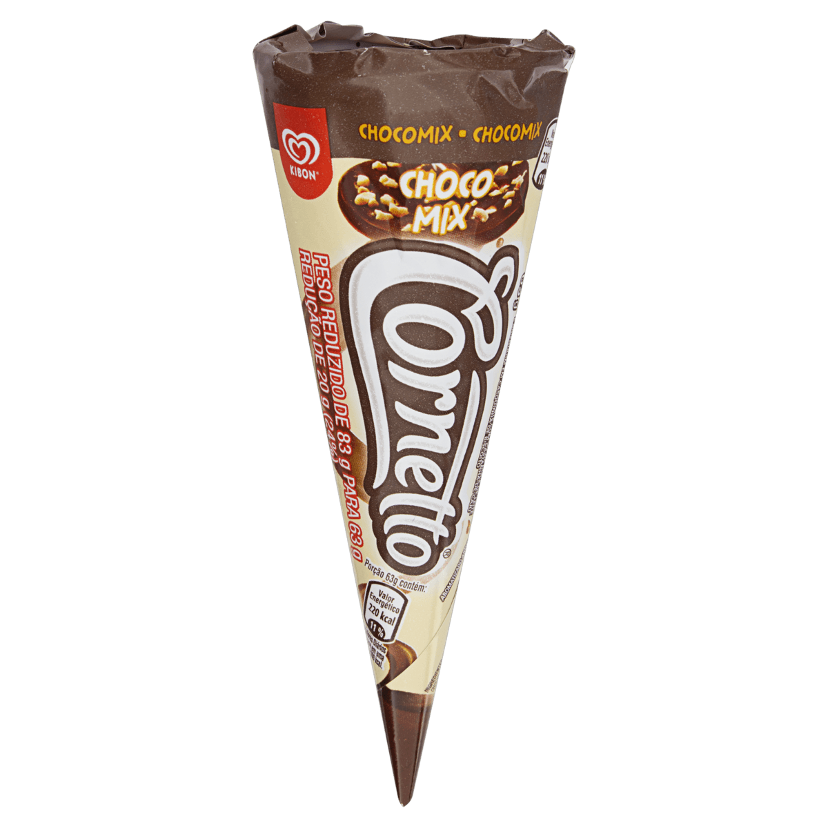 KIBON CORNETTO CHOCOMIX 90ML