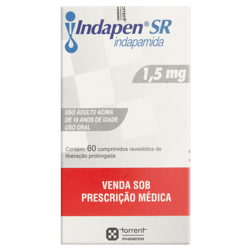 Indapen Sr 1,5mg Torrent 60 Comprimidos