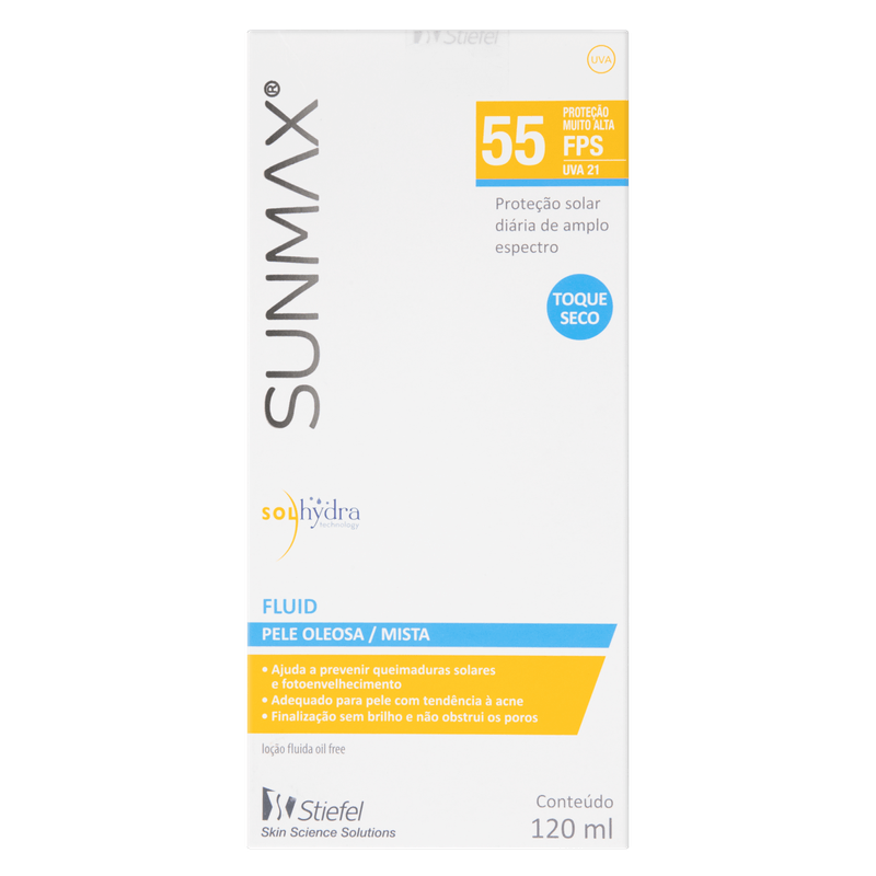 SUNMAX FLUID FPS 55 OLEOSA/MISTA 120ML