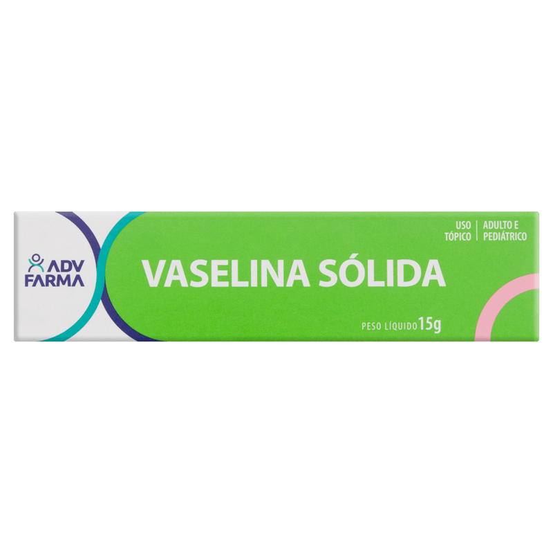 VASELINA SOLIDA 15G - ADV