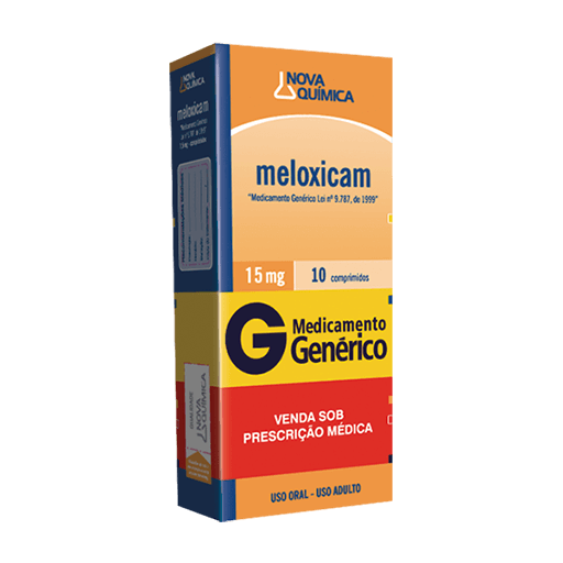 MELOXICAM 15MG 10 CPRS NOVAQ (G)