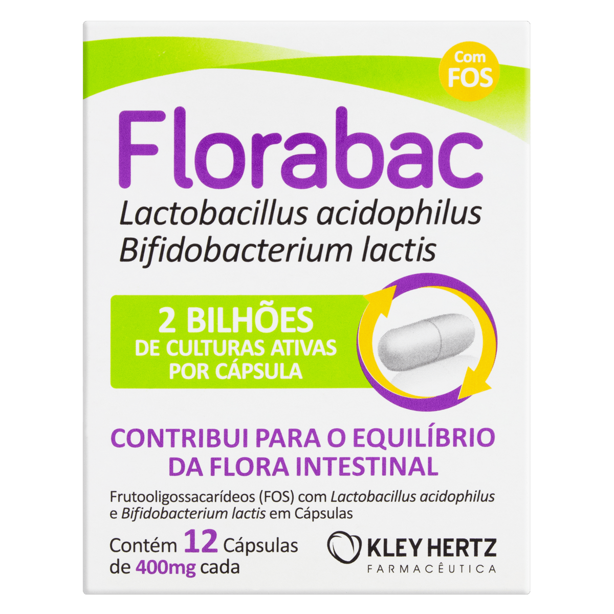 FLORABAC 12 CAPS