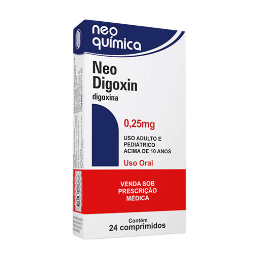 NEO DIGOXIN 0,25MG 24 CPRS