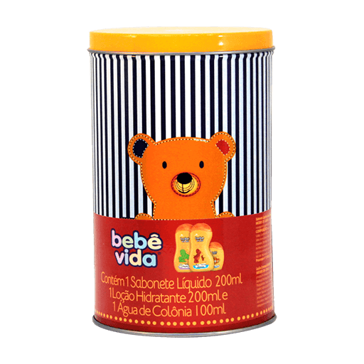 DAVENE BEBE VIDA KIT LATA HID+SAB+COL 100ML