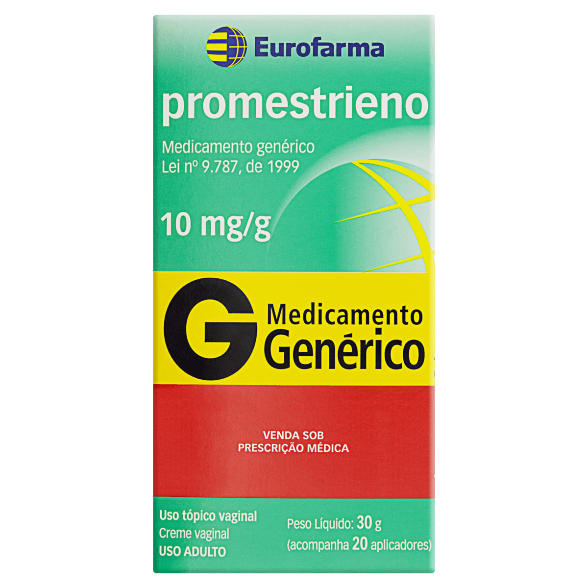 PROMESTRIENO 10MG/30MG C/ 20 APLIC - EUR (G)