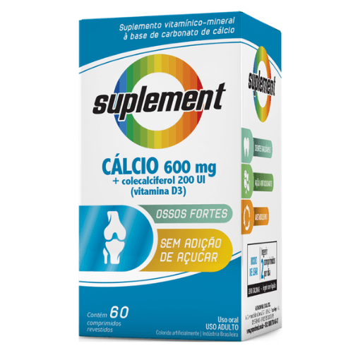 SUPLEMENT CALC 600MG 60 CPRS
