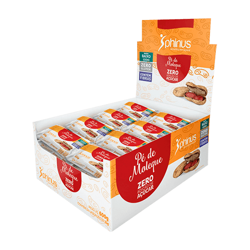 PHINUS PE DE MOLEQUE ZERO ACUCAR 25G