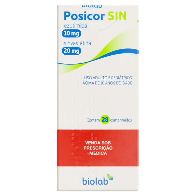 POSICOR SIN 10MG+20MG 28 CPRS