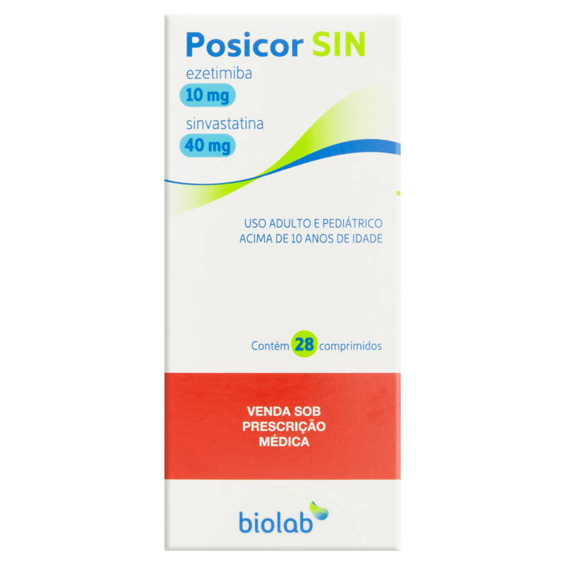 POSICOR SIN 10MG+40MG 28 CPRS
