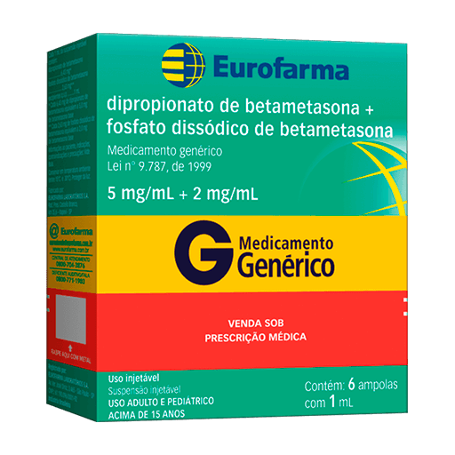 DIPRO BET+FOSFATO DIS BET INJ 6X1ML - EUR(G)