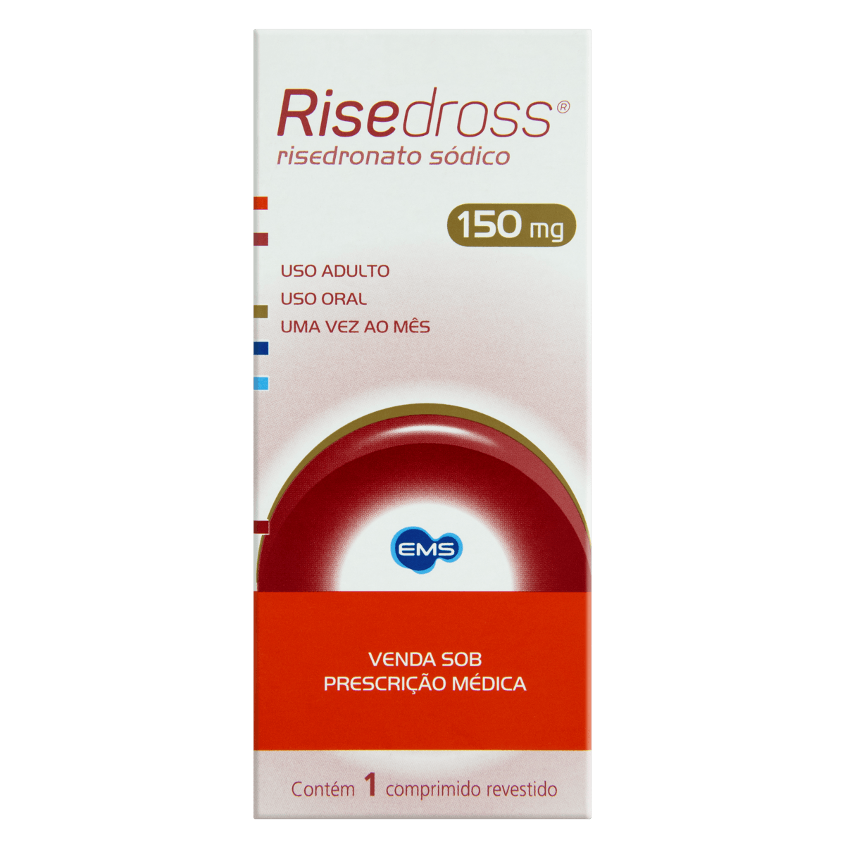 Risedross 150mg Ems 1 Comprimido Revestido