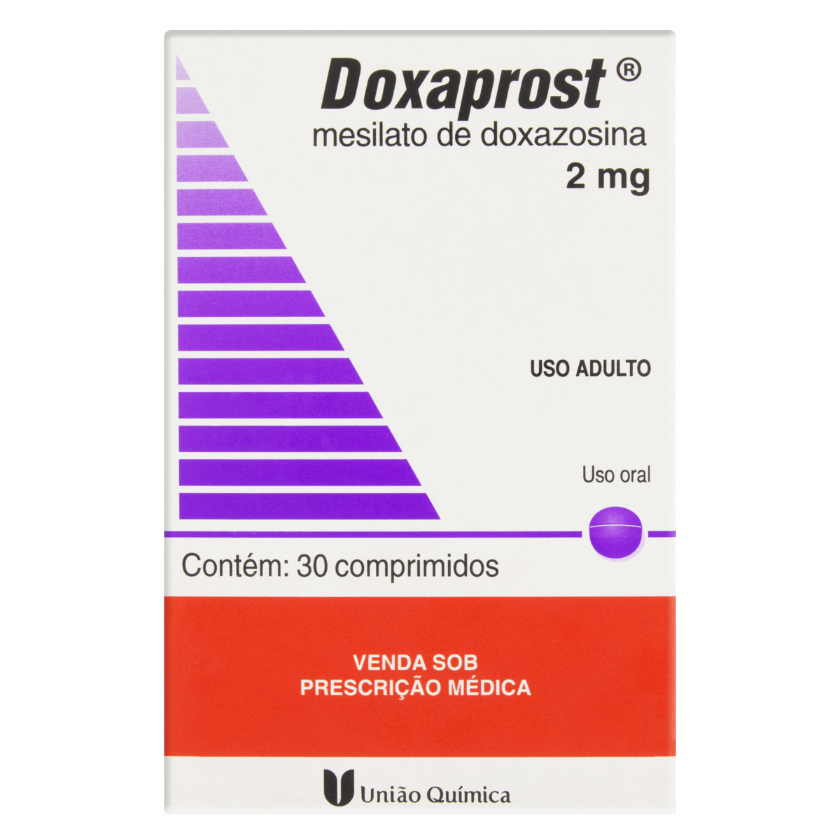 Doxaprost 2mg União Química 30 Comprimidos