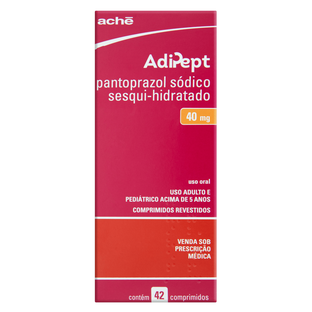 Adipept 40mg Aché 42 Comprimidos Revestidos