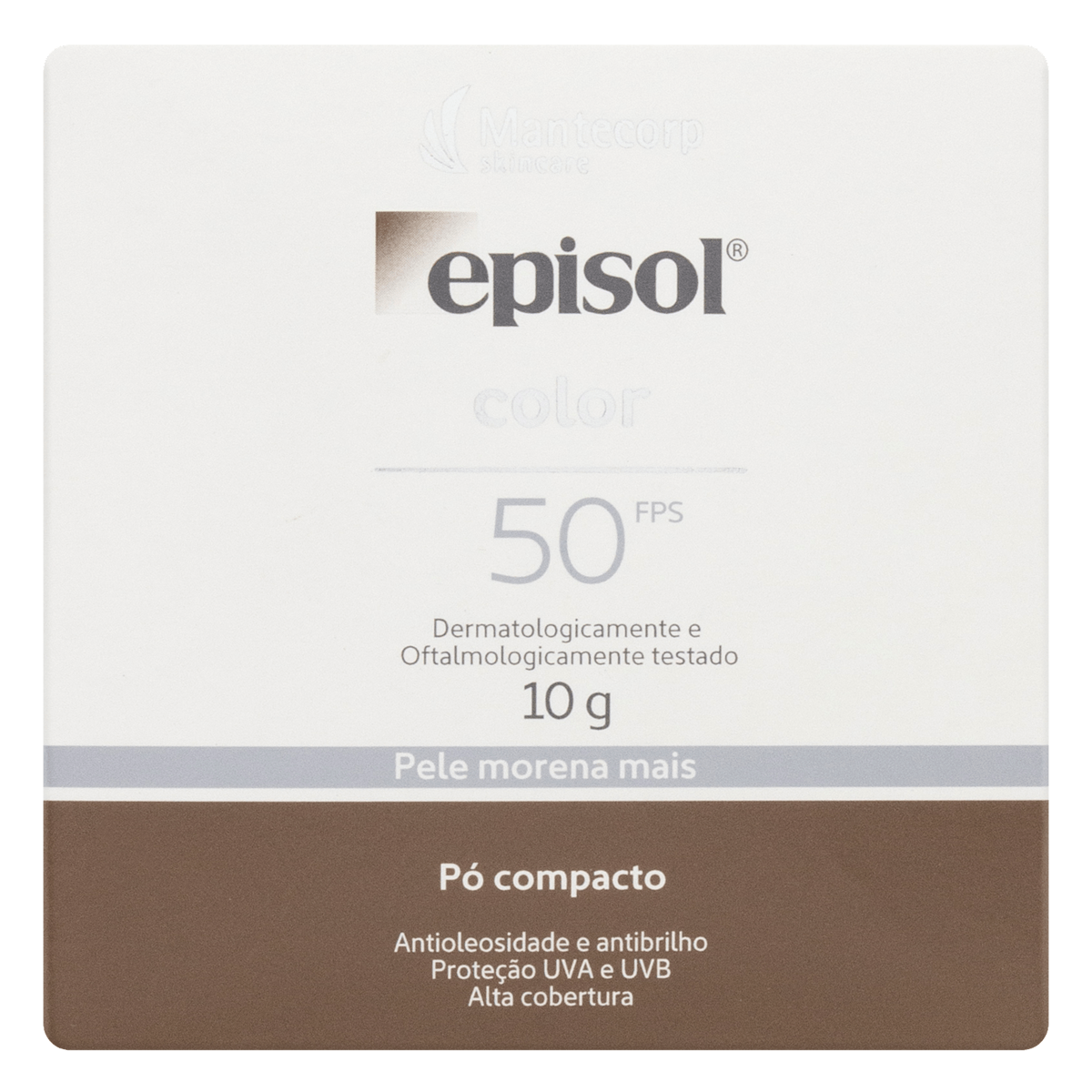 EPISOL COLOR MORENA MAIS PO COMPACTO FPS-50 10G