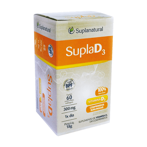SUPLA D3 300MG 60 CPRS